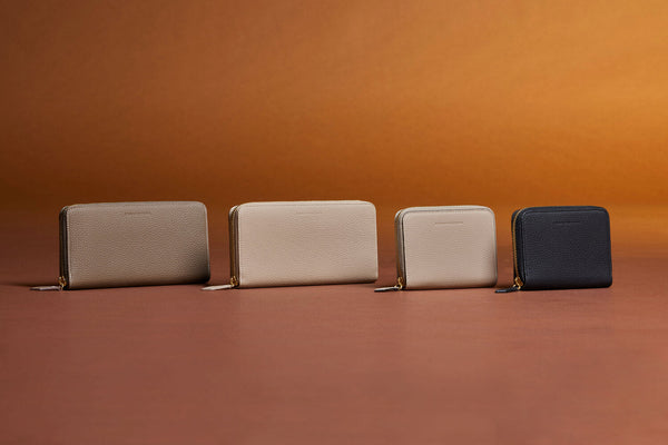 Round Zip Wallets – Premium Leather Craftsmanship | BONAVENTURA